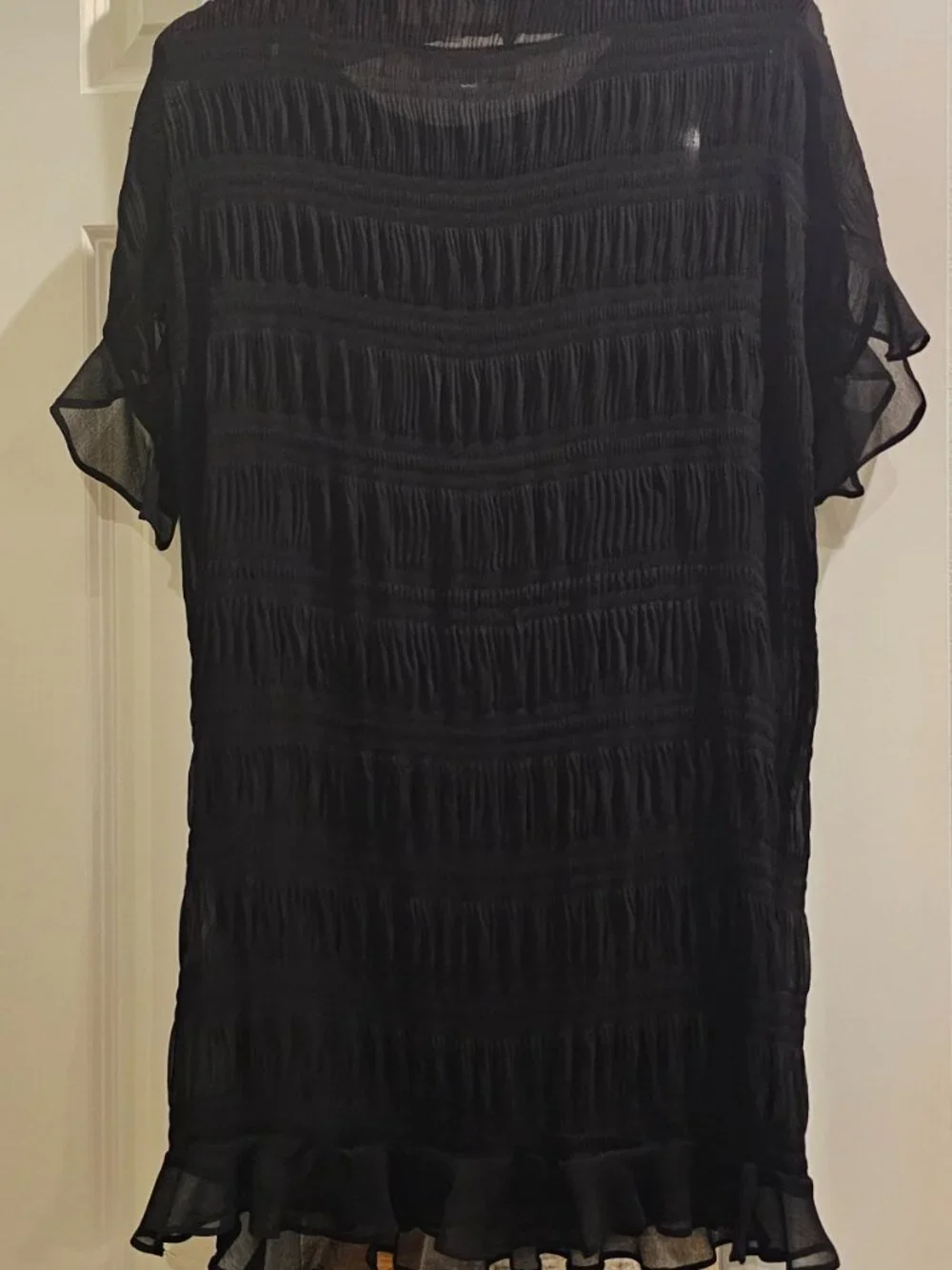 athe' vanessabruno | Dresses | Sheer Black Dress By Athe Vanessabruno ...